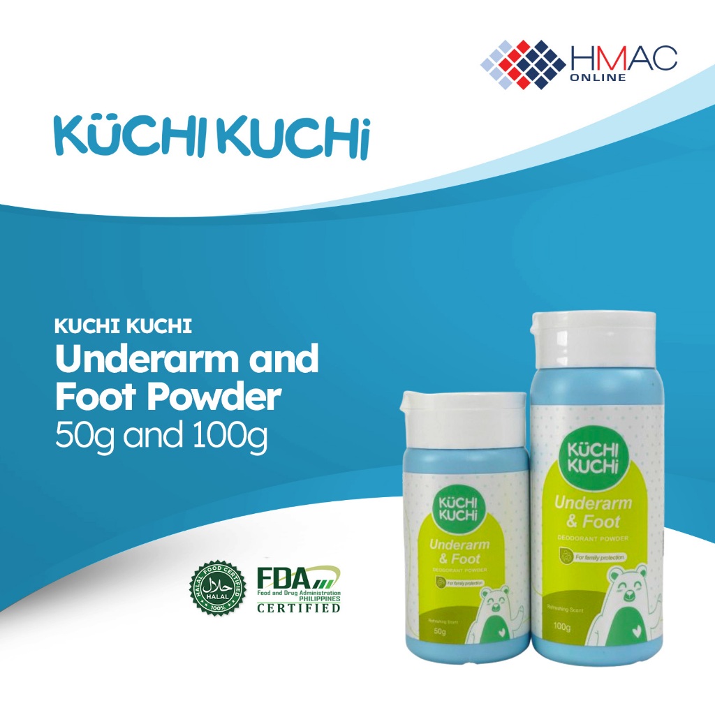 Kuchi Kuchi Underarm & Foot Deodorant Powder | Shopee Philippines