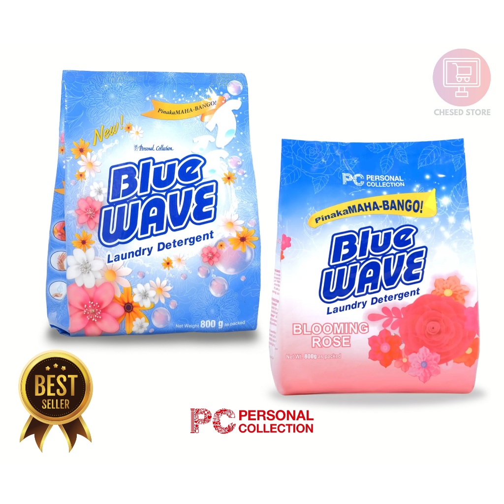 BLUE WAVE| Powder Laundry Detergent 800g | Shopee Philippines