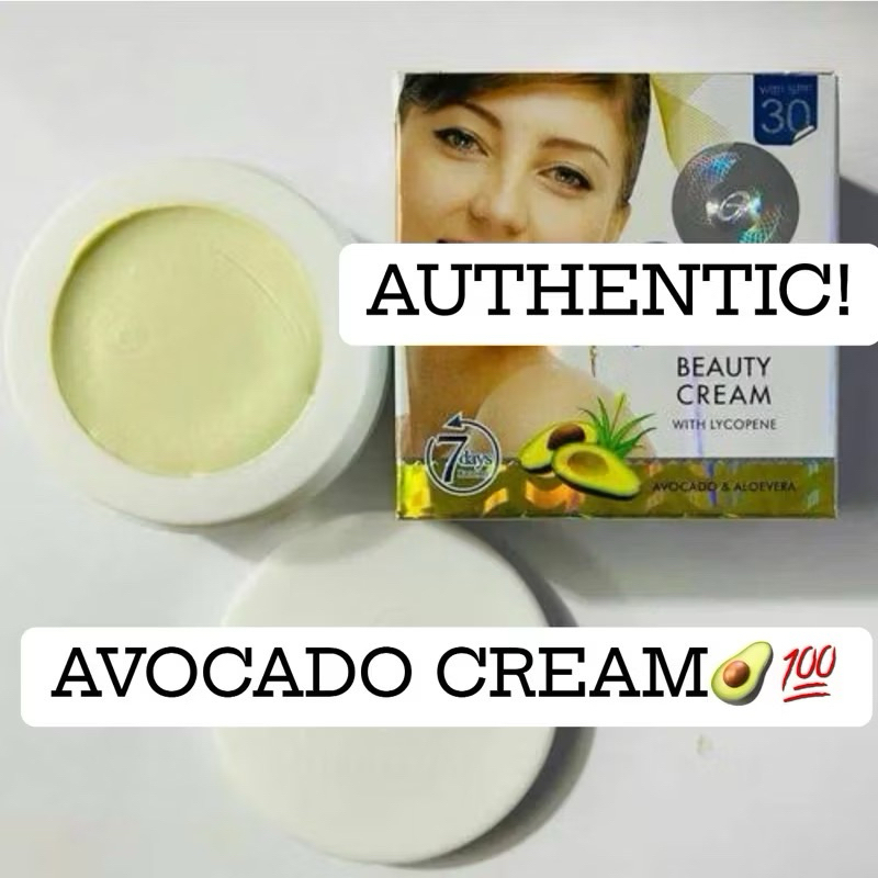 AVOCADO Whitening G-Cream ORIGINAL Pampaputi Pampakinis | Shopee ...