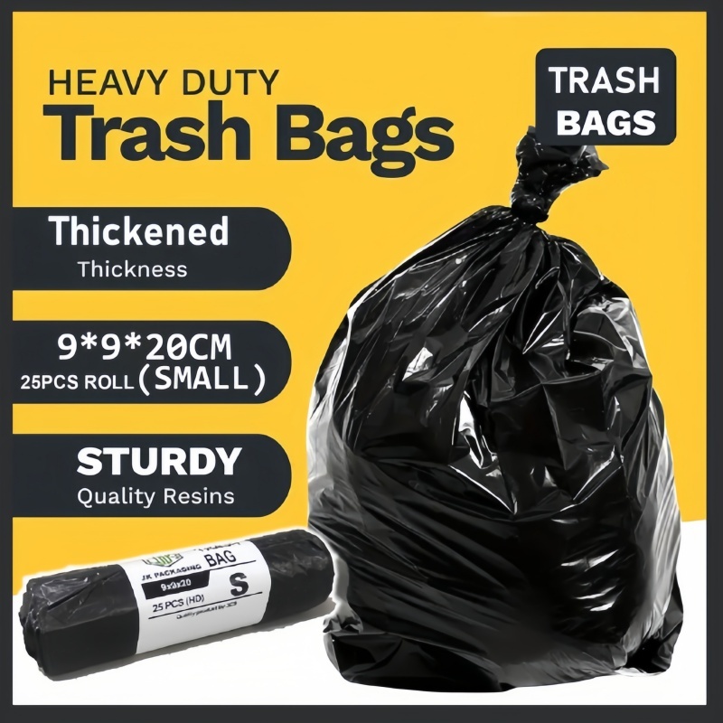 100 PCS HD Trash bag / Garbage bag (XL) | Shopee Philippines
