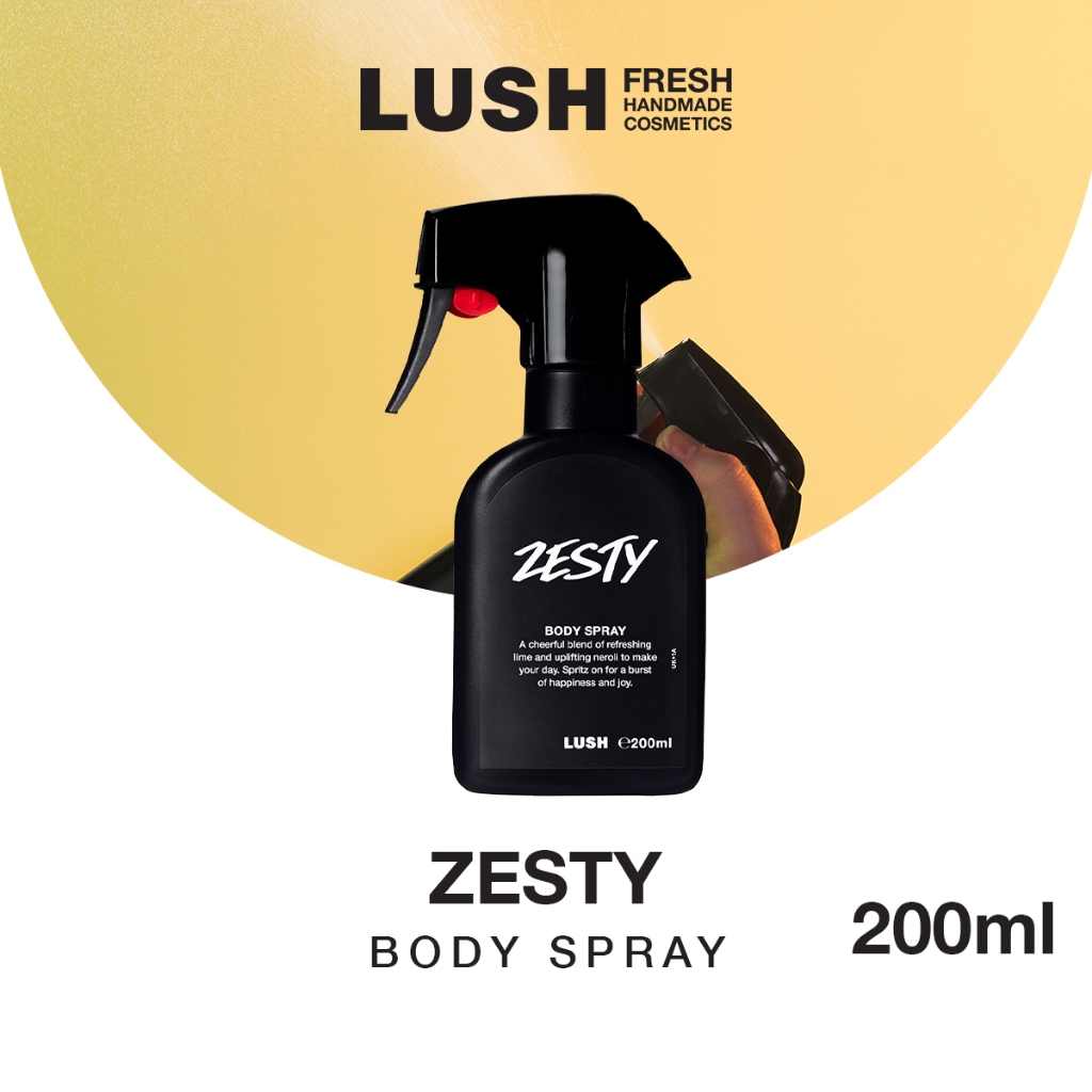 LUSH Zesty Body Spray 200ml (Citrusy) (Uplifting) | Shopee Philippines