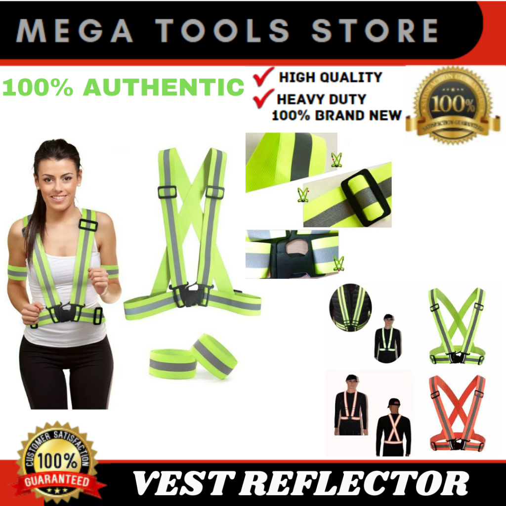 Garter Reflectorized Vest Security Vest Safety Vest Reflector For ...