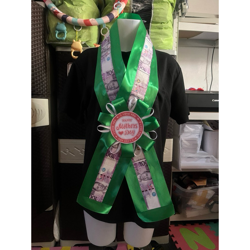 Bestselling READY TO INSERT 10 slot money garland lei ,sash for all ...