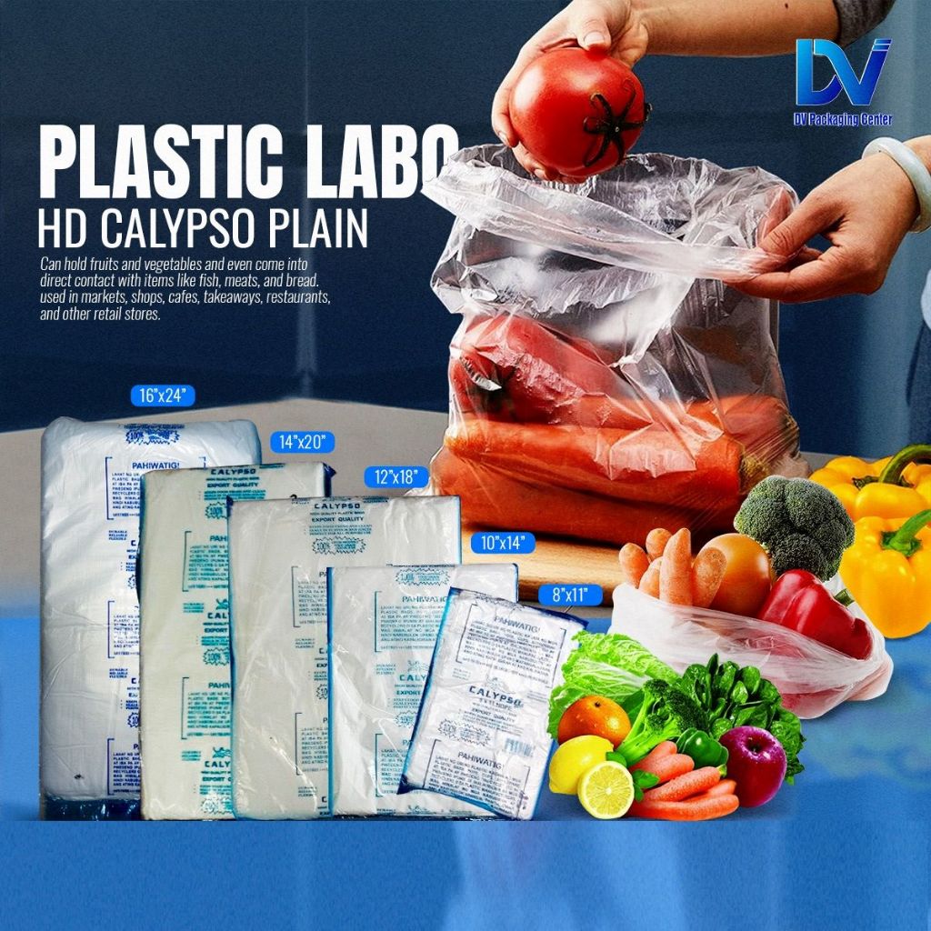HD Calypso Plain - Plastic Labo - per pack | Shopee Philippines