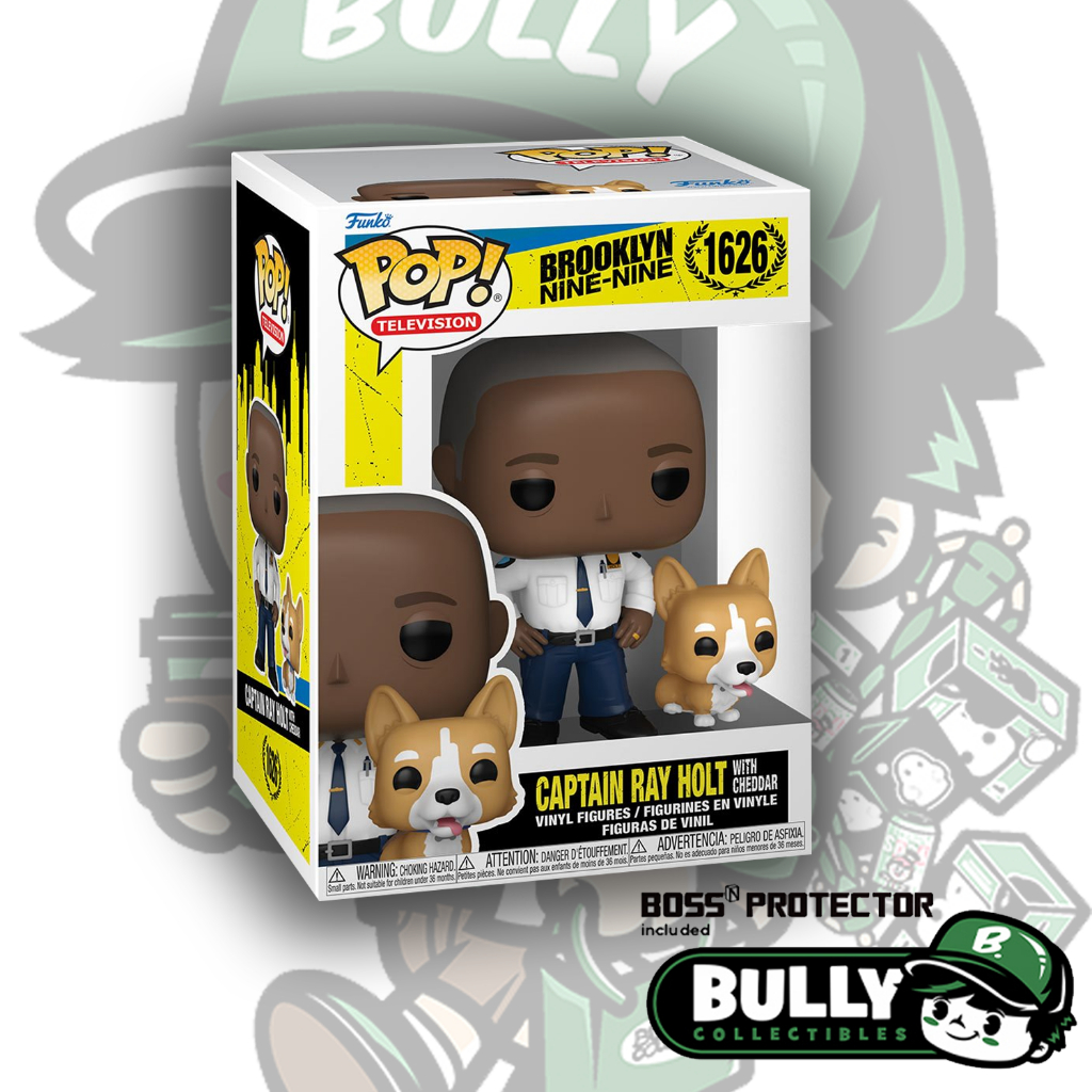 Funko POP! Television: Brooklyn Nine-Nine - Captain Ray Holt with ...