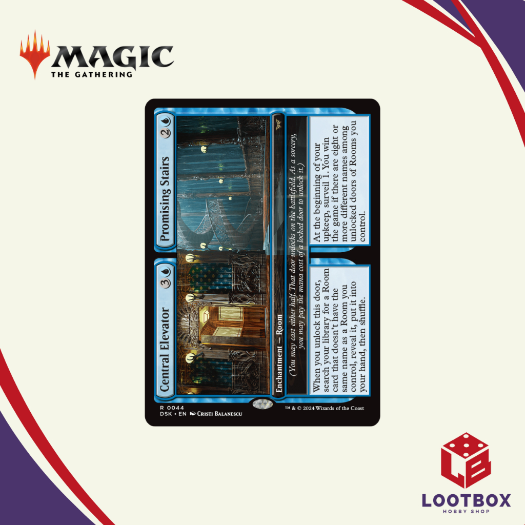 Magic the Gathering: Central Elevator // Promising Stairs (Rare ...