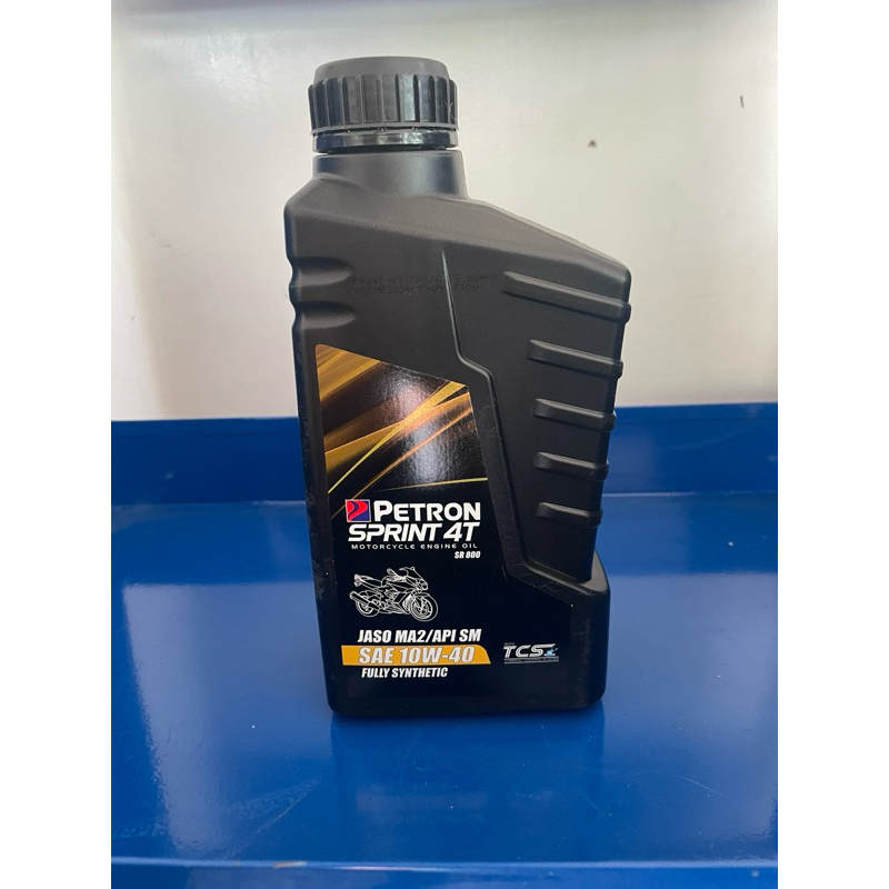 Petron Sprint 4T Motorcycle Oil Sae 10W-40 Fully Synthetic Sr800 1 ...