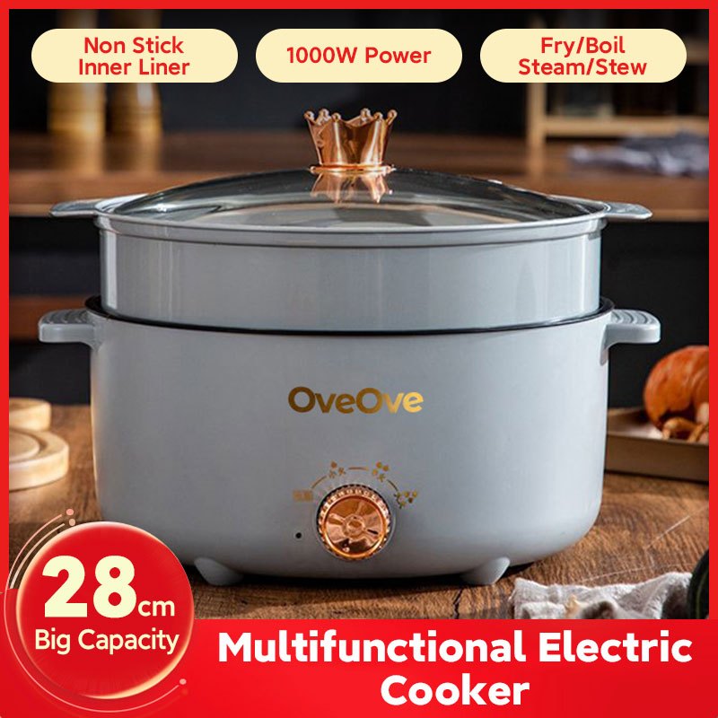 Multifunctional Electric Cooker With Steamer Non stick Rice Cooker ...