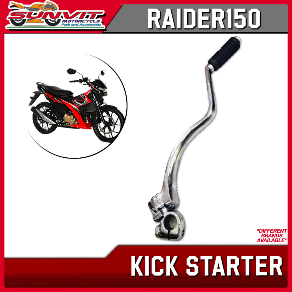 MOTORCYCLE KICKER STARTER RAIDER150 | Shopee Philippines