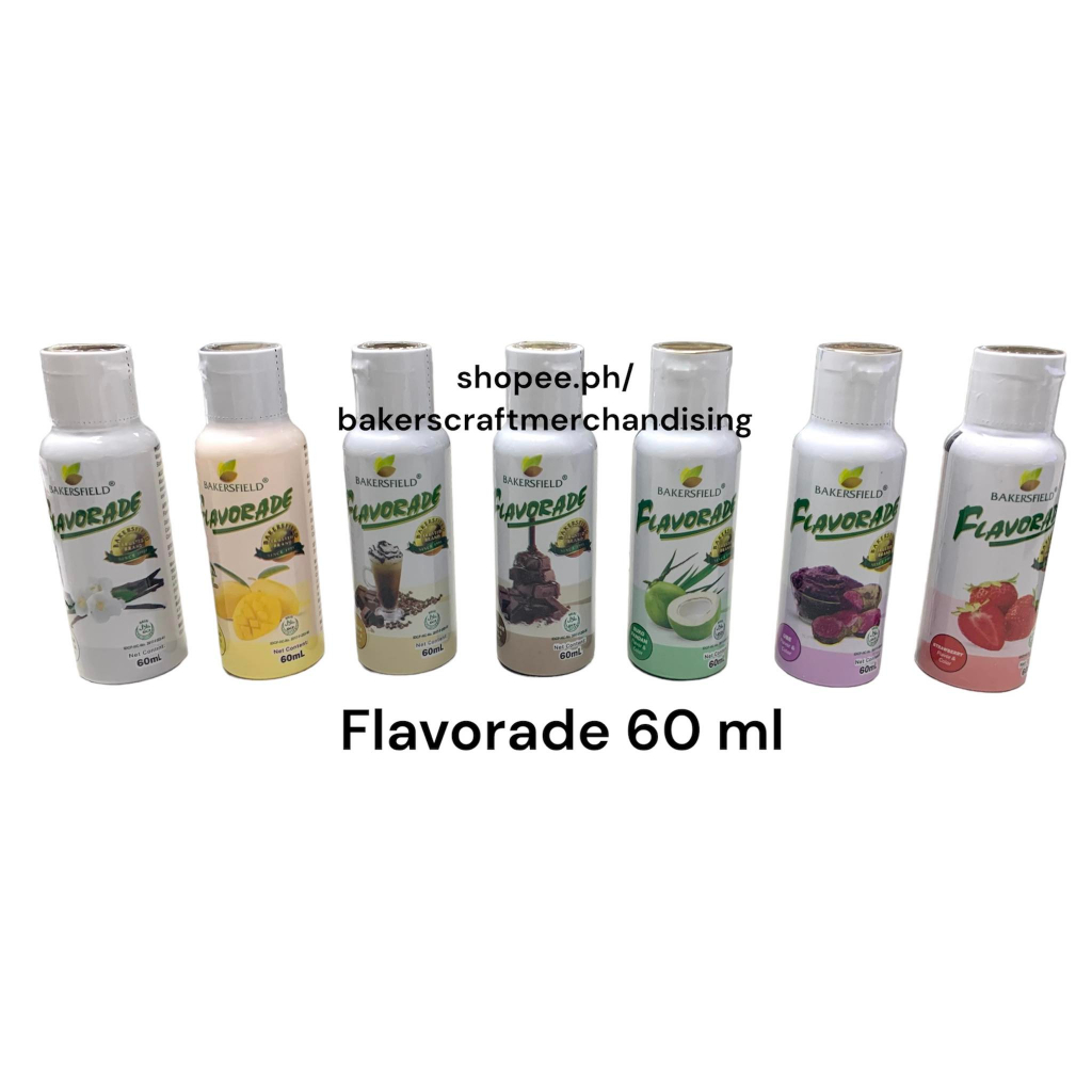 Bakersfield Flavorade 60 ML EXPIRY 2024 PLS READ DETAILS BEFORE ORDERING | Shopee Philippines