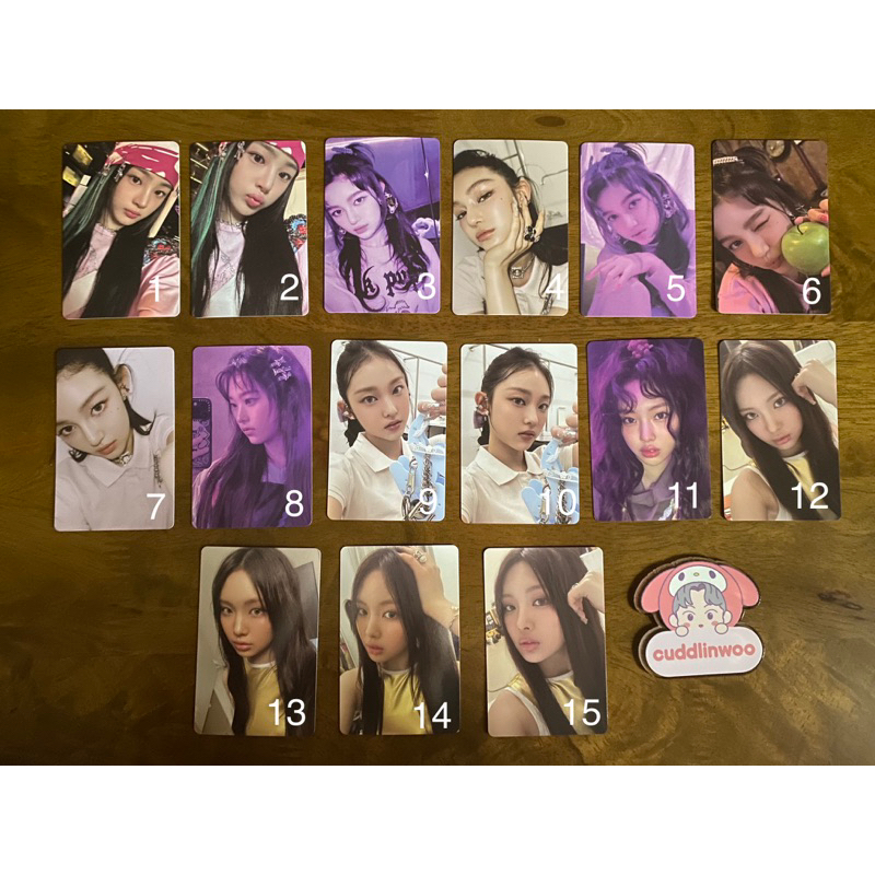 [ONHAND] NEWJEANS GET UP OFFICIAL WEVERSE VER PHOTOCARDS - MINJI DANIELLE HAERIN HYEIN | Shopee ...