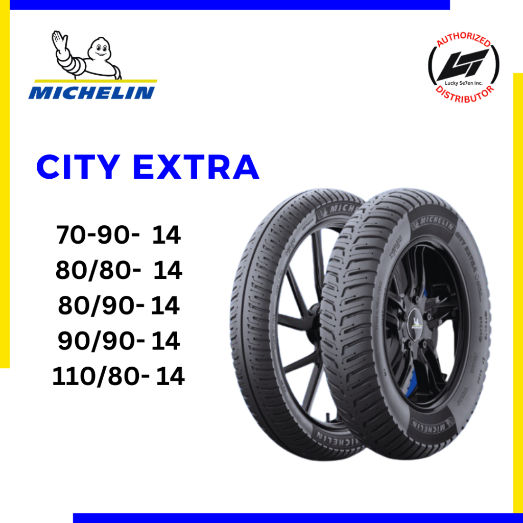 Michelin City Extra Scooter Tires Rim 14 | Shopee Philippines