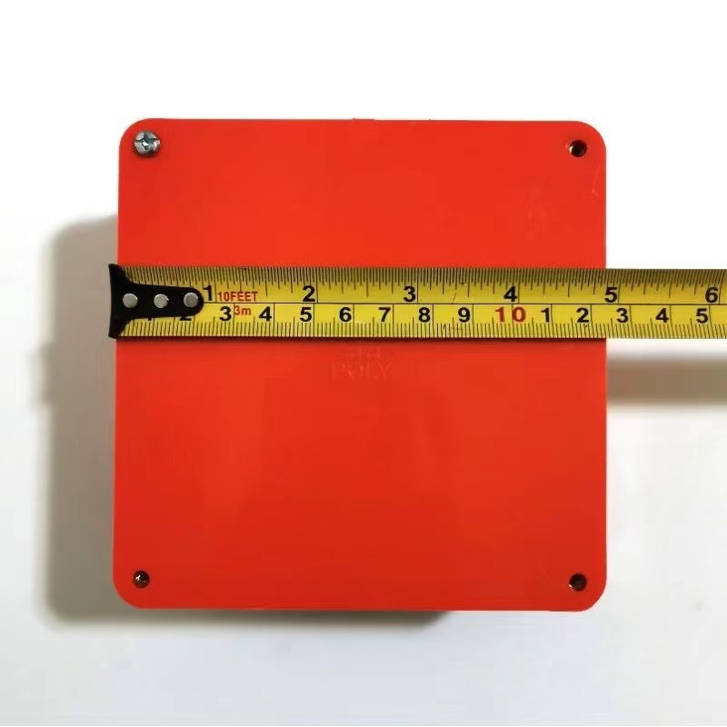 PVC SQUARE TYPE JUNCTION BOX 5 x 5 electrical junction box | Shopee ...