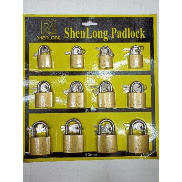Shenling padlock set 12pcs/pack | Shopee Philippines