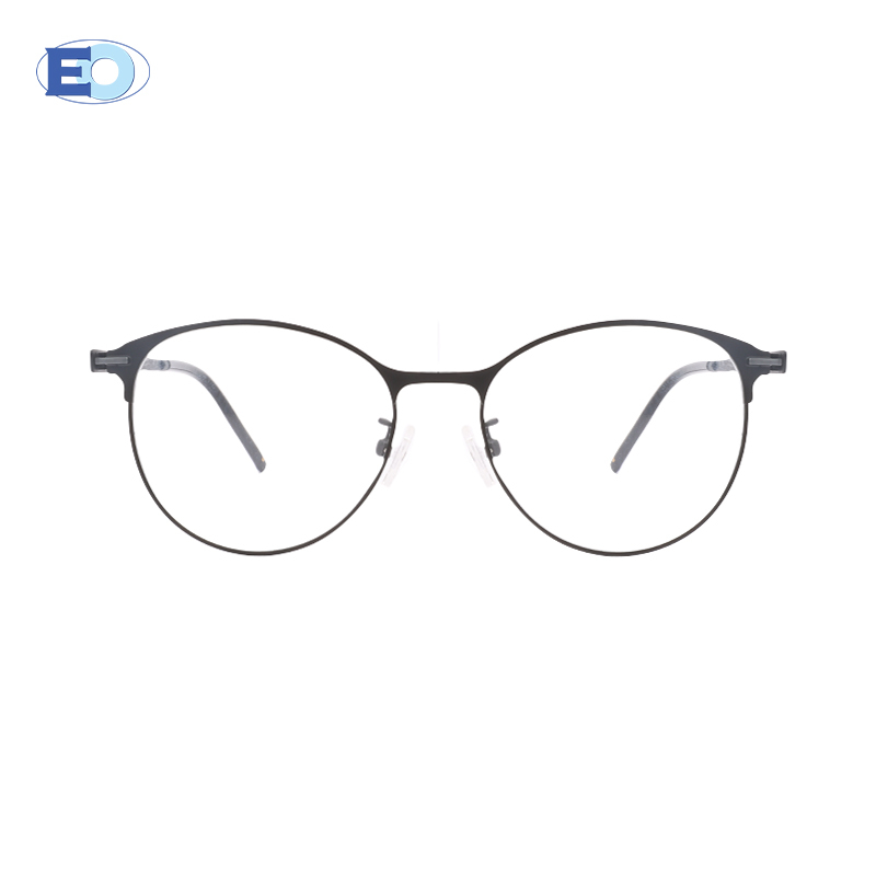 EO Visualities Gisela Round Stainless Steel Full Rim Multicoated ...