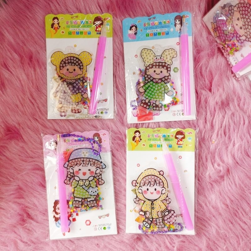 diy diamond sticker bead painting | Shopee Philippines