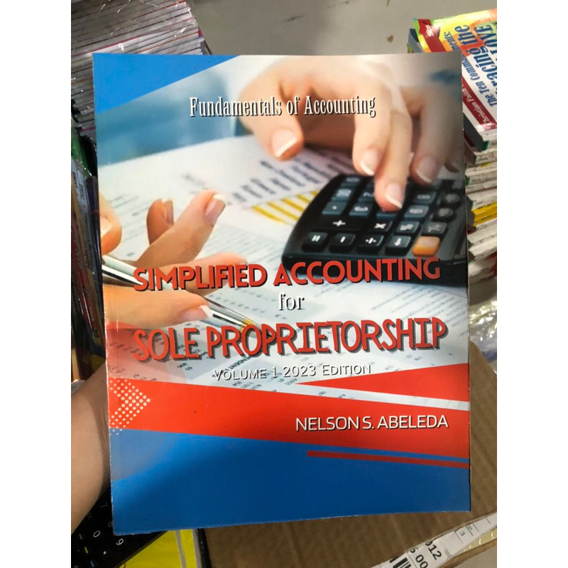 Fundamentals of Accounting Simplified Accounting for Sole ...