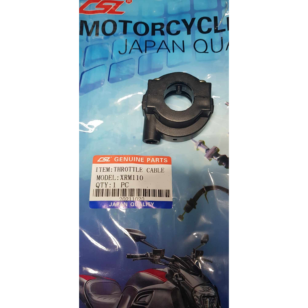 XRM110/WAVE100 THROTTLE/GAS CABLE WITH HOUSING | Shopee Philippines
