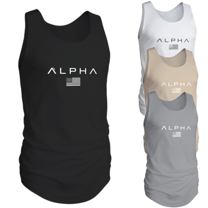 Summer Fashion Casual Soft Men's Gym Tank Tops Low Cut Sexy Men's Tops ...