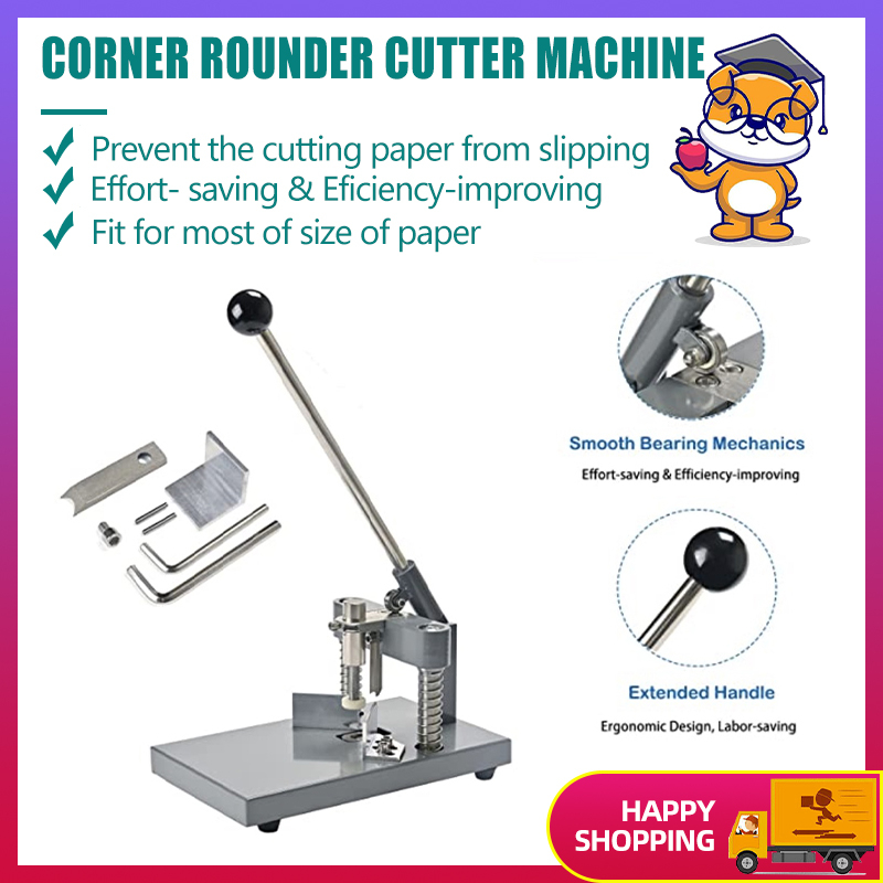 Corner Rounder Cutter Machine Paper Corner Punch, R4mm R6mm R10mm 1.2 ...