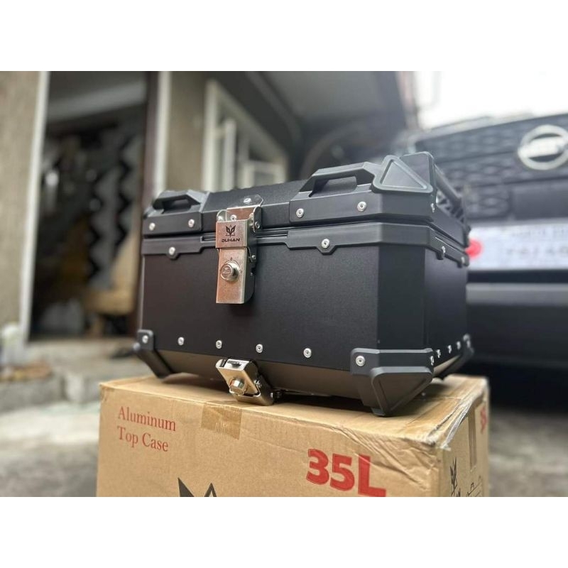 25L 28L 35L Alloy top box SEC, Duhan, Motobox and Niwra (Universal) with leather inner lining ...