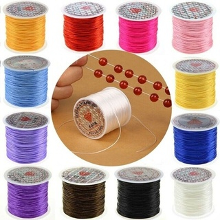 10/50m Roll 0.8mm Strong Elastic Crystal Beading Cord String Line for ...