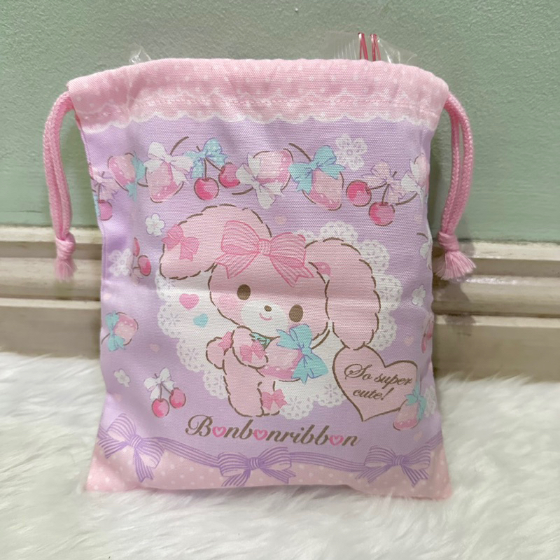 [Authentic] Sanrio Bonbonribbon Drawstring Pouch | Shopee Philippines