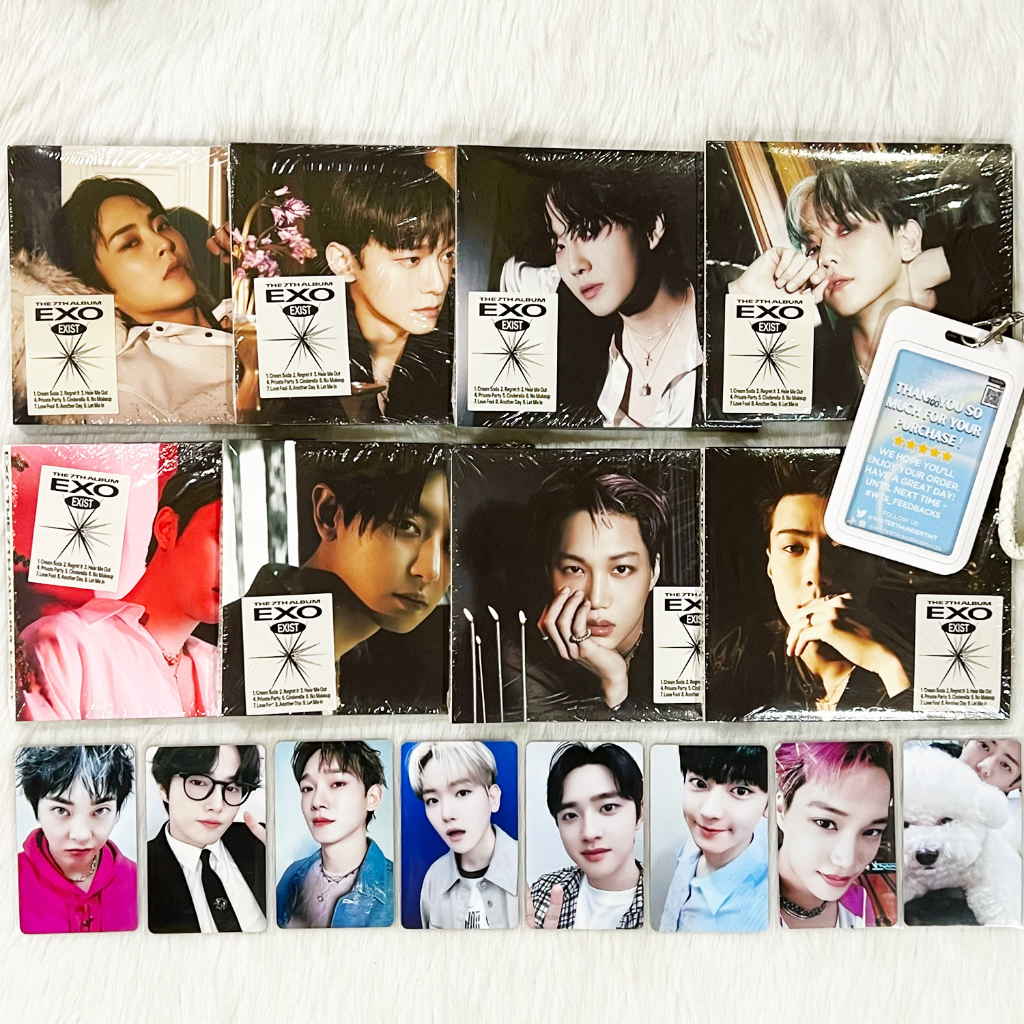 ONHAND SEALED EXO - The 7th Album [EXIST] (Digipack Ver.) with Ktown POB (OFFICIAL) | Shopee ...