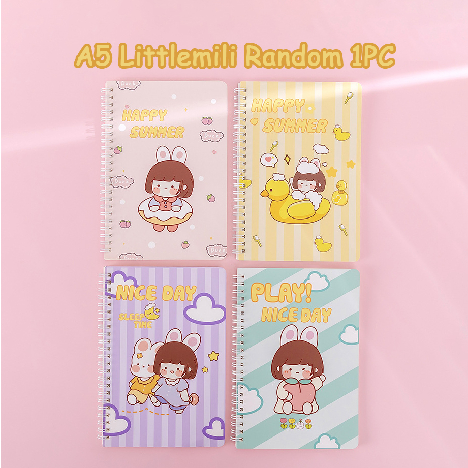 Flash Time A5 Japanese Style Cartoon Coil Notebook School Supplies ...