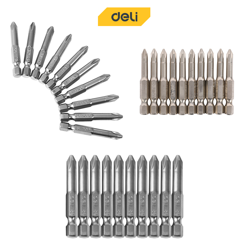 Buy 1 Get 1 Deli Screwdriver Bit Set Phillips 50mm | Shopee Philippines