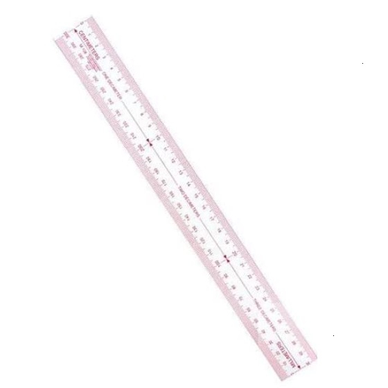 12 INCHES 30cm BENDABLE PLASTIC RULER FOR SCHOOL AND OFFICE USE ...