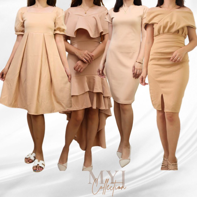 SHADES OF BEIGE FOR ENTOURAGE OR ANY OCCASION | Shopee Philippines