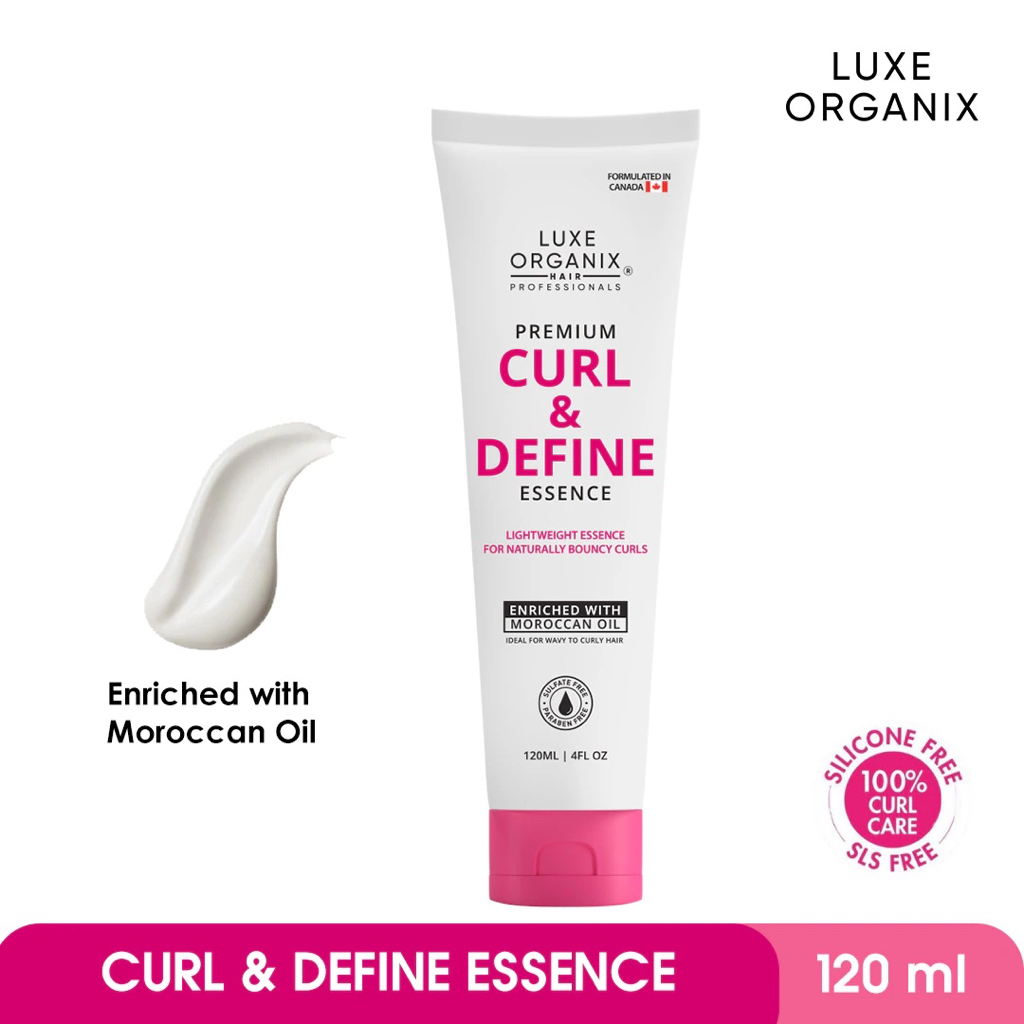 Luxe Organix Premium Keratin Curling Essence Curling and Define 120ml ...