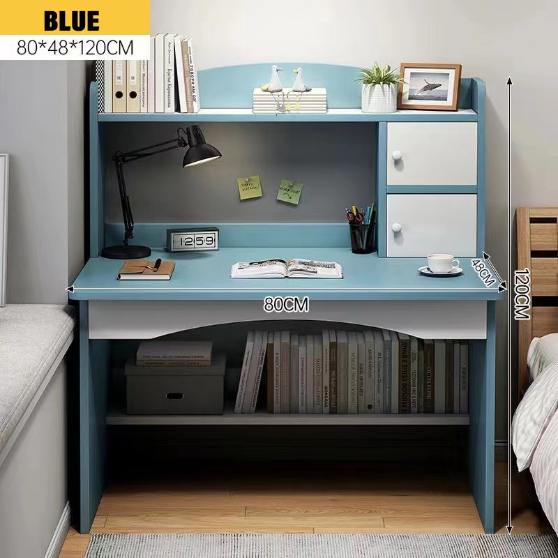 JGG Study table with drawer combination bookcase bookshelf integrated ...