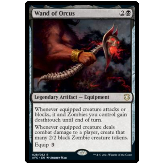 Wand of Orcus - Commander: Adventures in the Forgotten Realms (AFC ...