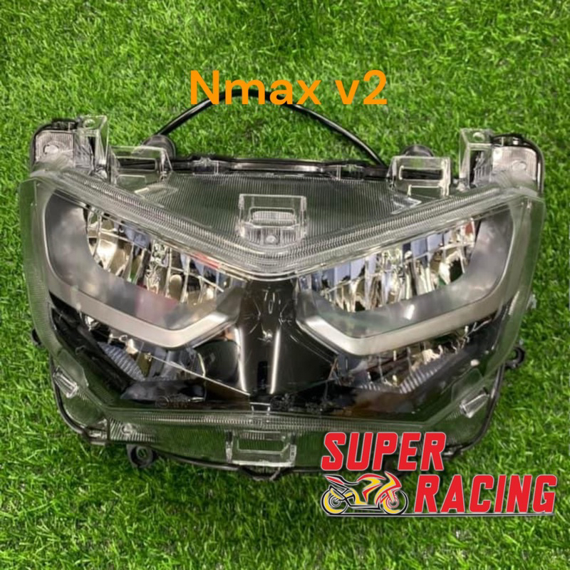 Headlight Assy Nmax V2 headlight Assembly replacement | Shopee Philippines
