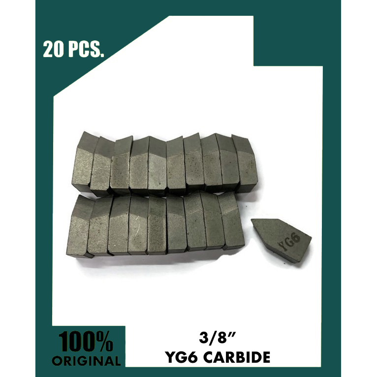 Heavy Duty YG6 Carbide - (1/4, 5/16. 3/8. 1/2) | Shopee Philippines