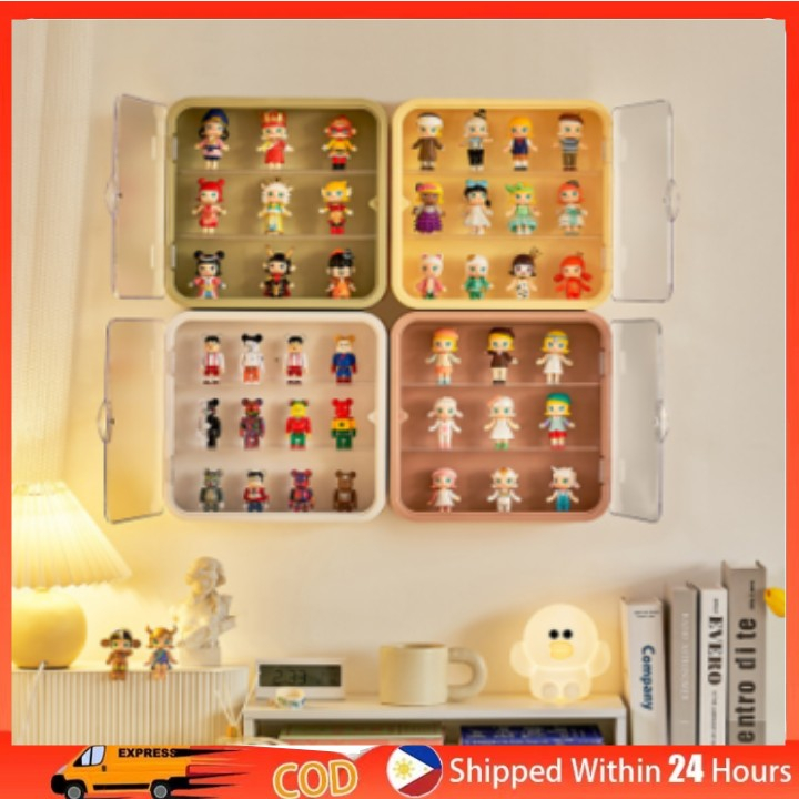 Dust Proof Acrylic Blind Box Showcase Anime Figures Display Case Garage