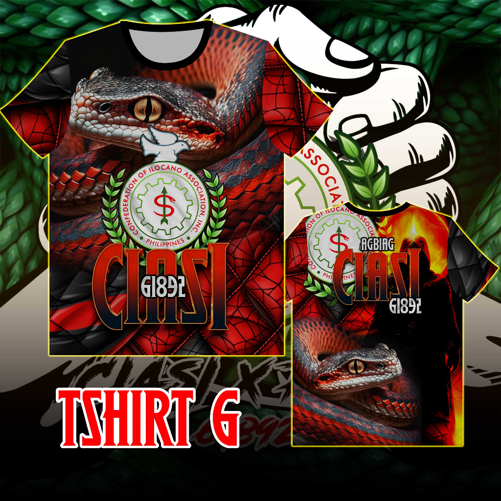 Ciasi Full Sublimation Tshirt Design 6 | Shopee Philippines