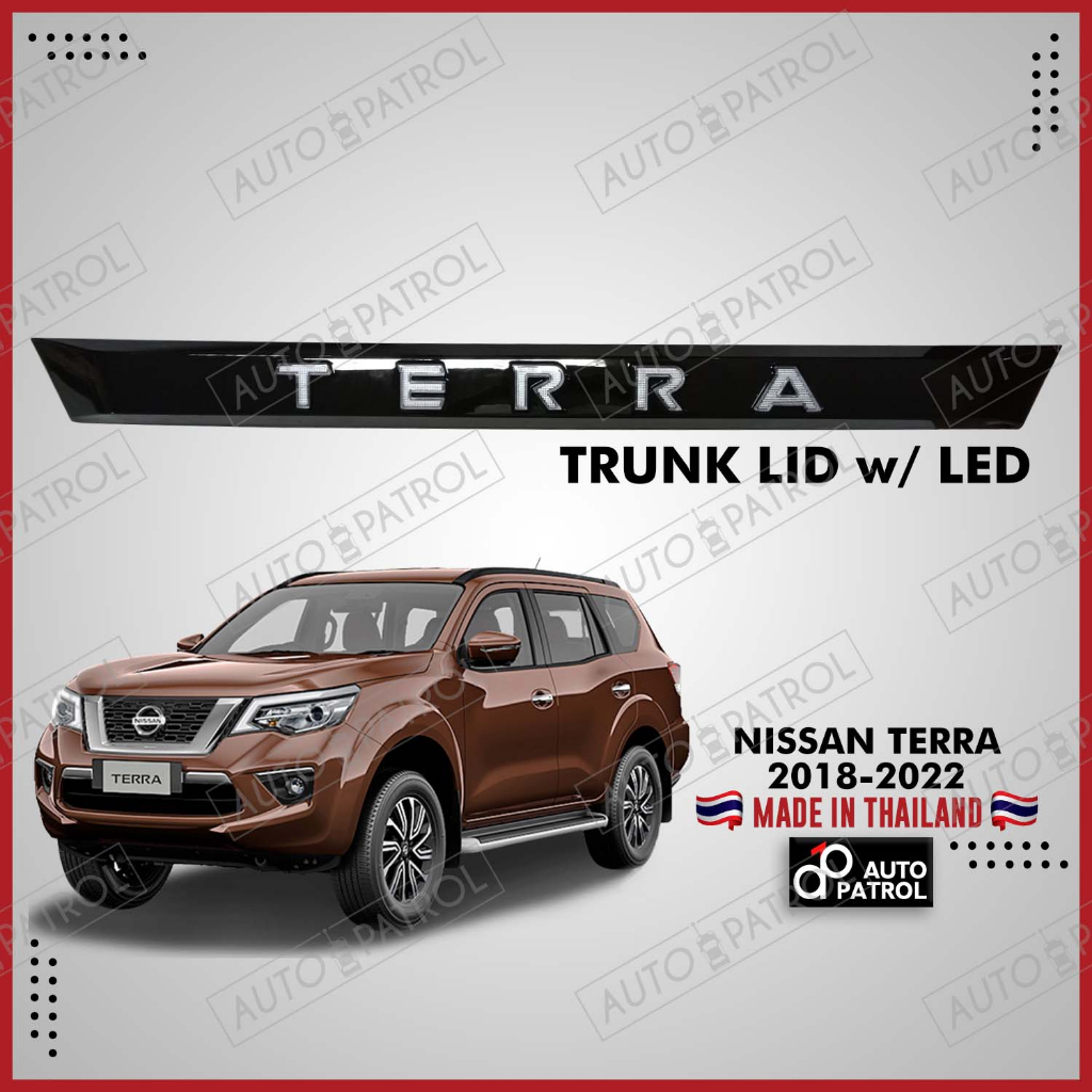Nissan Terra 2018-2022 TRUNK LID Tail Gate LED Lights (MADE IN THAILAND ...