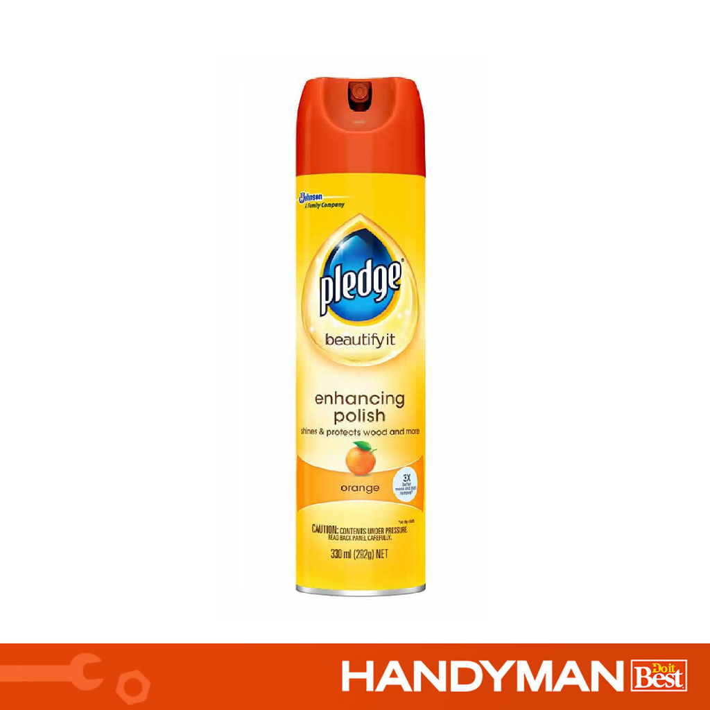 Pledge Furniture Polish Orange, 330ml | Shopee Philippines