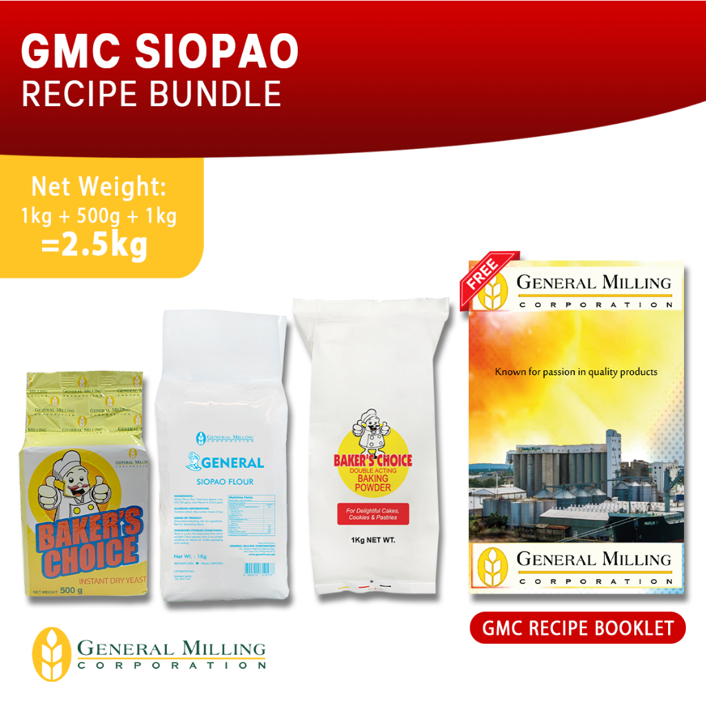 GMC Siopao - Recipe Bundle | Shopee Philippines