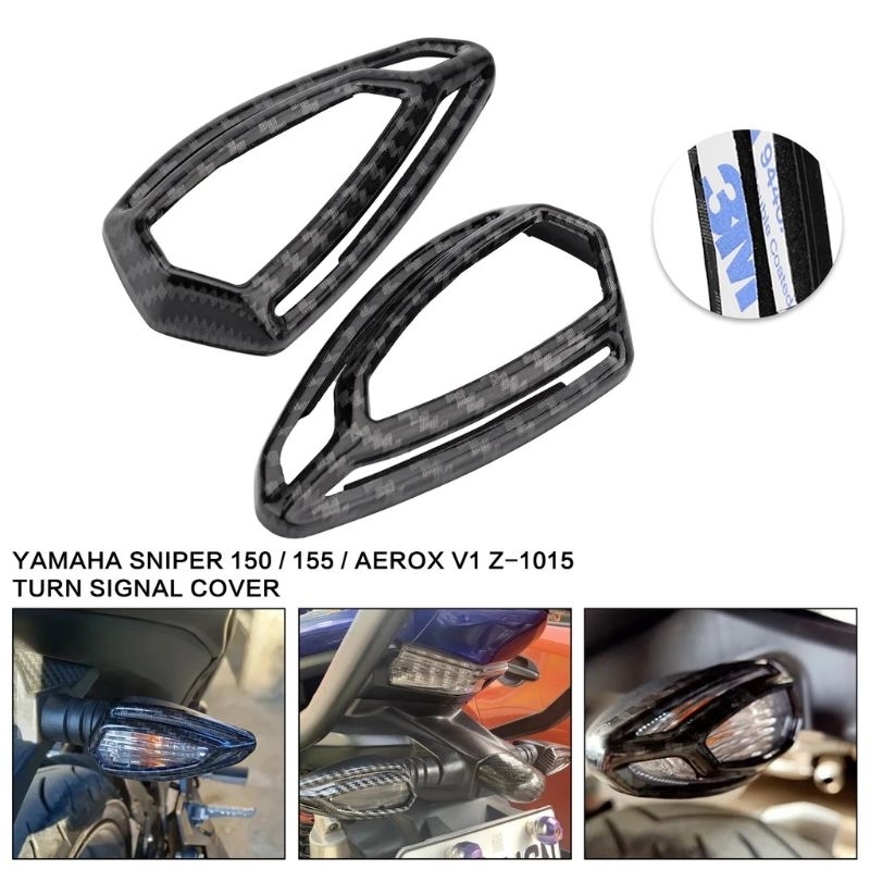 Pair YAMAHA SNIPER 150 / SNIPER 155 / AEROX V1 Z-1015 REAR TURN SIGNAL ...