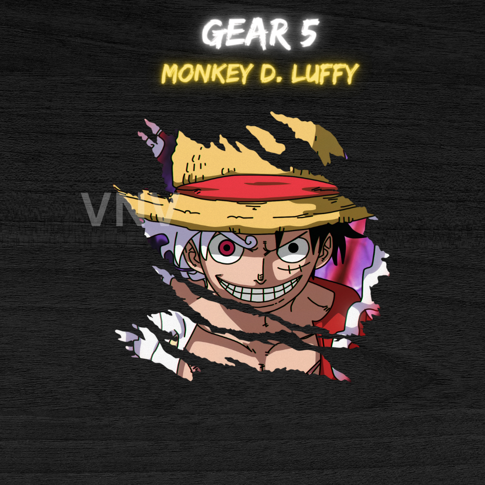GEAR 5 LUFFY SCRATCH STICKER Vinyl Sticker One Piece | Shopee Philippines