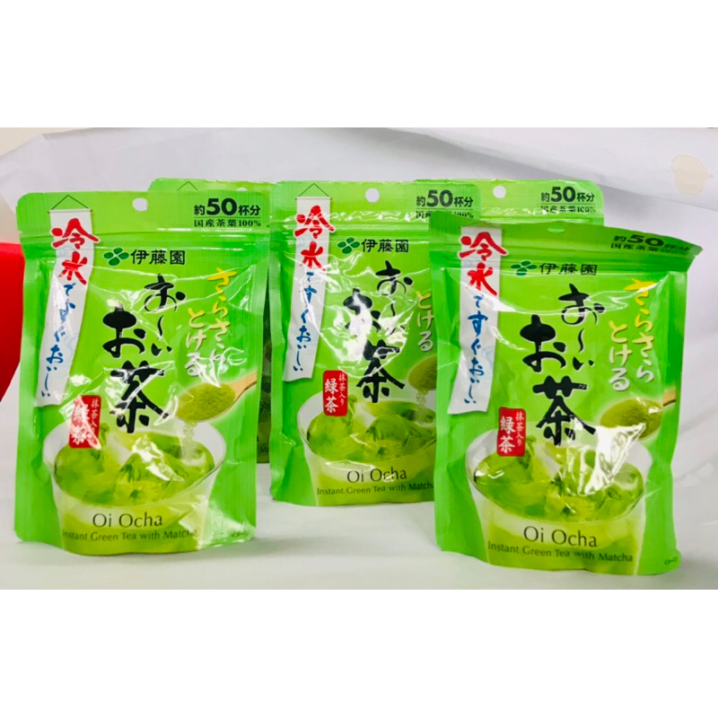 Japan Ito En Oi Ocha Instant Green Tea With Matcha 40g (Matcha Blended ...