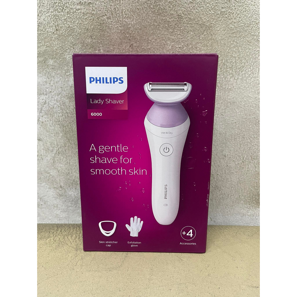 PHILIPS BRL136 WET & DRY LADY SHAVER ( PINK ) | Shopee Philippines