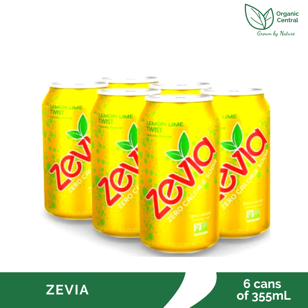 Zevia Lemon Lime Twist Soda Bundle Six (6) 355mL | Shopee Philippines
