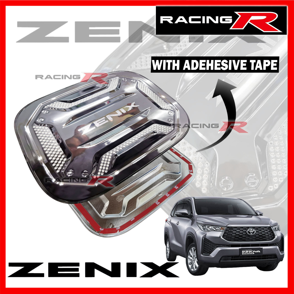 TOYOTA INNOVA ZENIX 2023-2024 gas tank cover CHROME | Shopee Philippines
