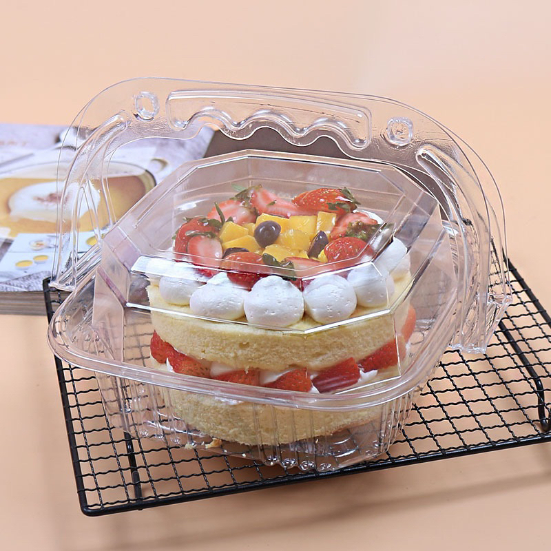 5/10pcs 4” Bento Cake Box Big Size with Free Cake Board Cake Packaging ...