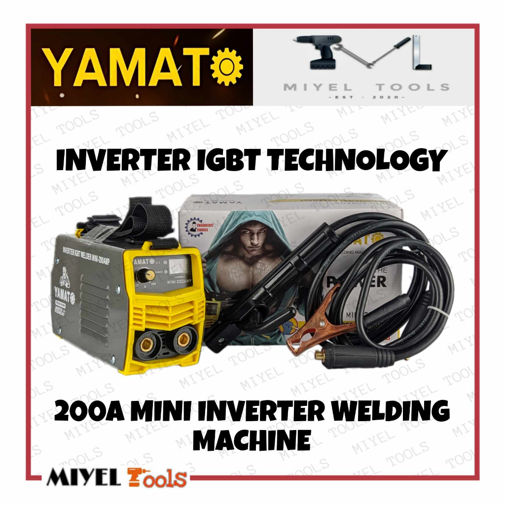 YAMATO Mini 200A Digital Inverter IGBT Welding Machine MINI-200AMP ...